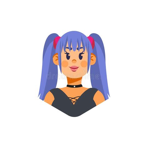 Vector Cartoon Cute Young Person Icon Isolated Stock Vector Illustration Of Happy Isolated