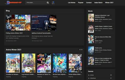 7 Situs Nonton Anime Sub Indo Terbaik •