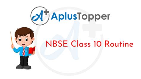 Nbse Class 10 Routine Hslc 2023 Released Download Nbse Class 10