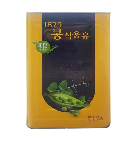 1879 콩식용유 100콩기름 업소용 대용량 18l 티몬