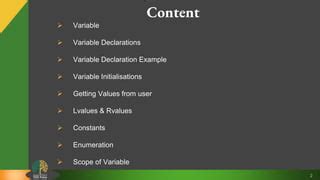 Variable And Constants In Vb NET