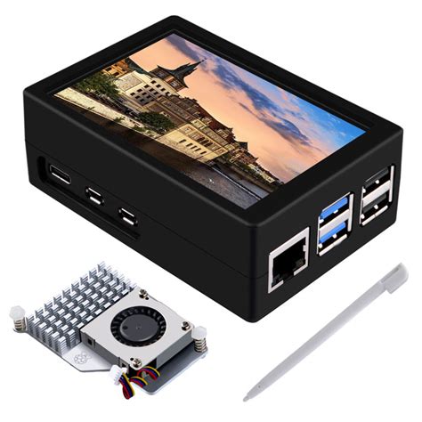 52pi 3 5 Inch Hdmi Touch Screen With Case For Raspberry Pi 5 With Off 52pi Store