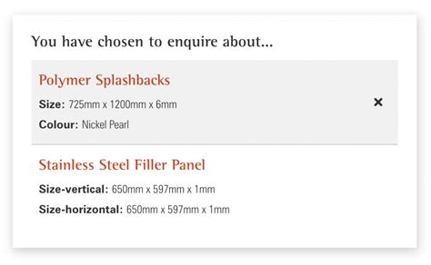 A Custom Product Enquiry Widgets Developed Using React