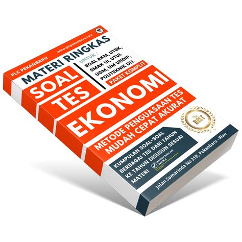 jual buku kumpulan soal tes ekonomi untuk un akm utbk simak ui