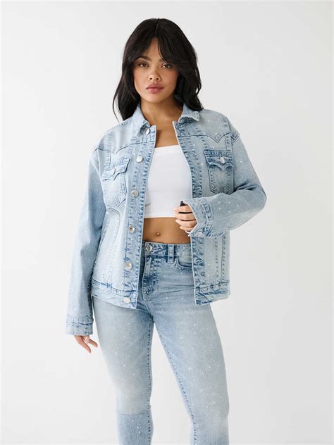 Crystal Oversized Jimmy Jacket Mimosa True Religion
