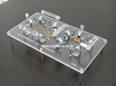Led 등 관련 Pcb Jiglocker Guide Type 자동차전장 가전 Led 보일러 의료기기 Smps 기타 지그제작 코리아주jig제작 Pcb