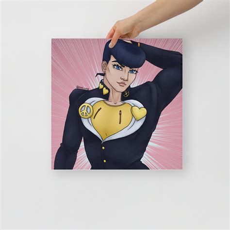 Josuke Poster Etsy