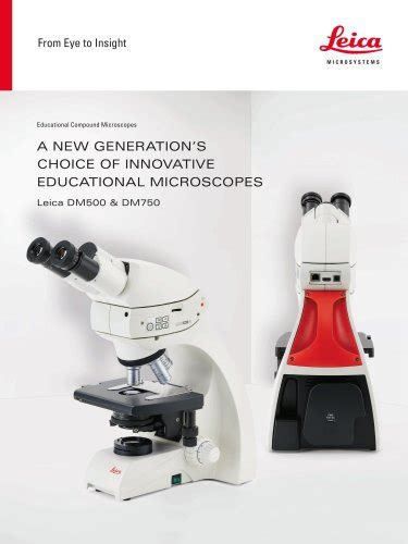 Leica DM500 Leica Microsystems GmbH PDF Catalogs Technical