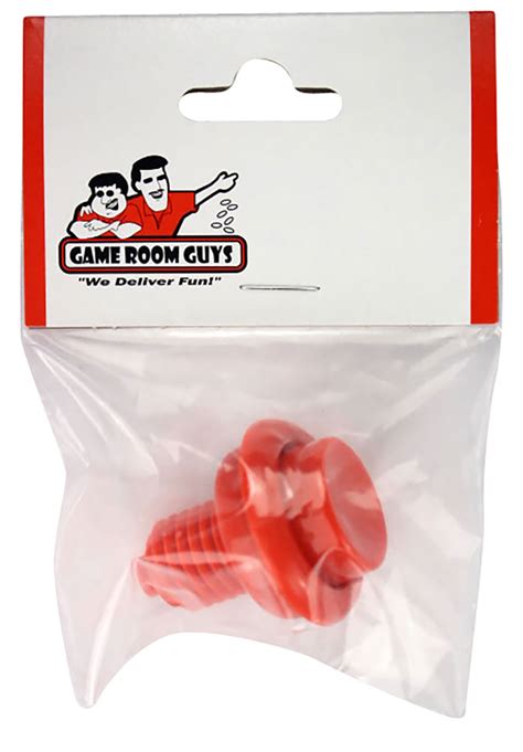 Pinball Machine Cabinet Flipper Button Red A 16883 9 840639115696