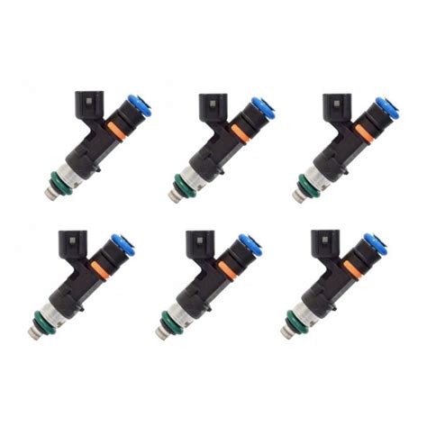6 X 1000cc Bosch Top Feed Fuel Injectors Jdm Heart