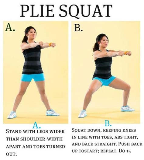 Plie Squats Muscles Worked