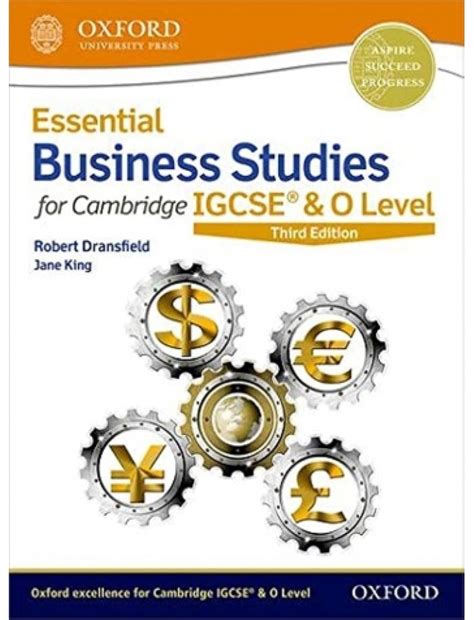 ESSENTIAL BUSINESS STUDIES FOR CAMBRIDGE IGCSE & O LEVEL (ISBN: 9780198424864) | CAIE | New ...