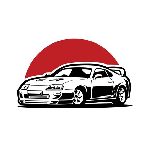 Supra Car Vector Art Icons And Graphics For Free Download
