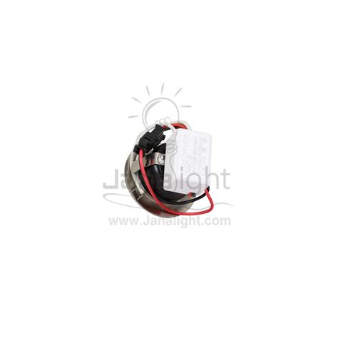 سبوت زر لد 3 وات Cob لف فضي مط ابيض جنى لايت Jana Light