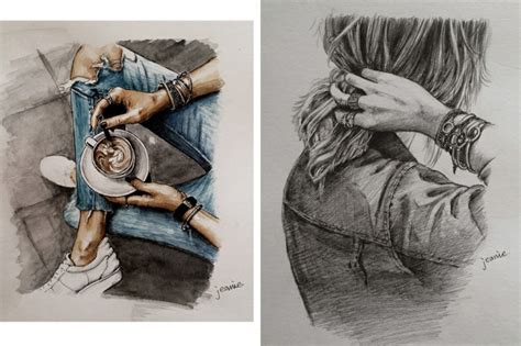 E tempo per il disegno ragazza vedi esempi stimolanti ed esplora la tua creatività