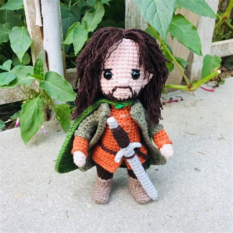 Crochet Lord Of The Rings Free Pattern Crochet Lotr Pattern Crochet Fantasy Doll Amigurumi