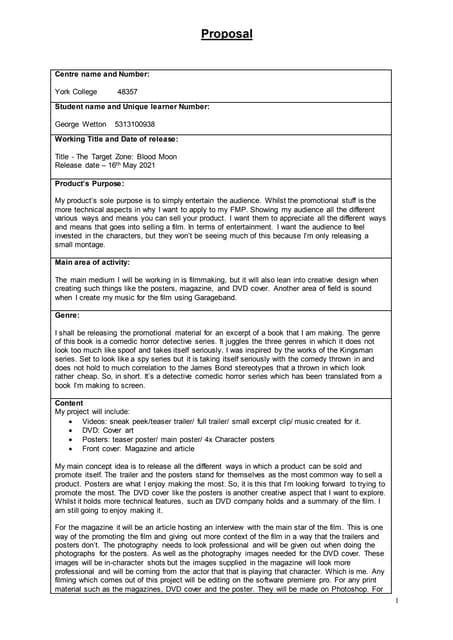Epq Action Plan