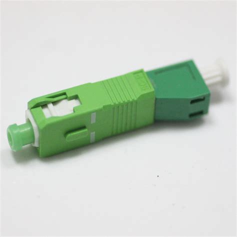 10dB Fiber Optic Attenuators Single Mode LC APC Male To SC APC Female