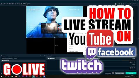 How To Live Stream On Youtube Twitch Facebook Mixer For FREE YouTube