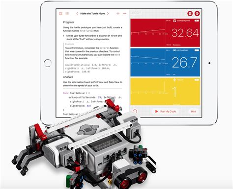Apple Swift Playgrounds Ahora Compatible Con Lego Mindstorm Ev3