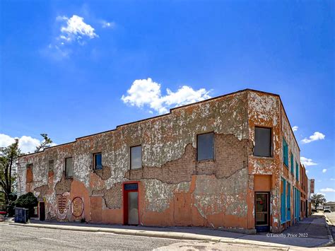 Old Adobe Architecture Off Center And Not Even