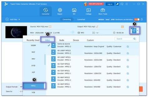 6 Best Ways To Convert MOV To MPEG Windows Mac Online