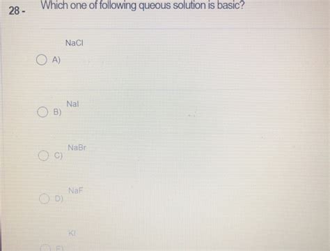 Solved When Ka Values Are Small E G And Weak Chegg Com