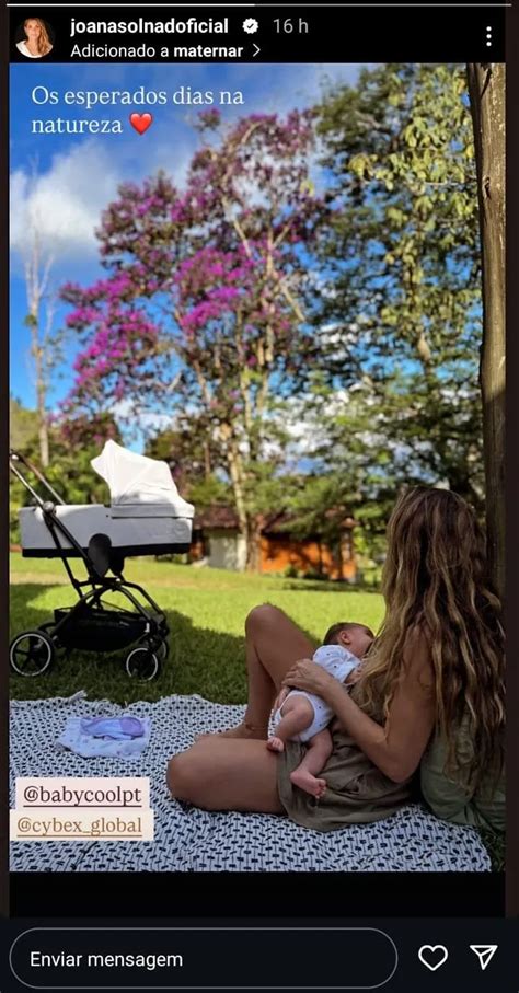 Joana Solnado Partilha Imagem Inédita Da Filha Bebé Os Esperados Dias