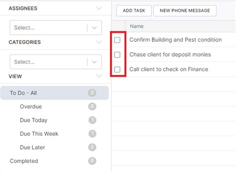 create tasks trisearch