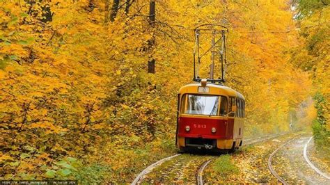 Золотая осень в Киеве Ukraine Europe Travel Cityscape