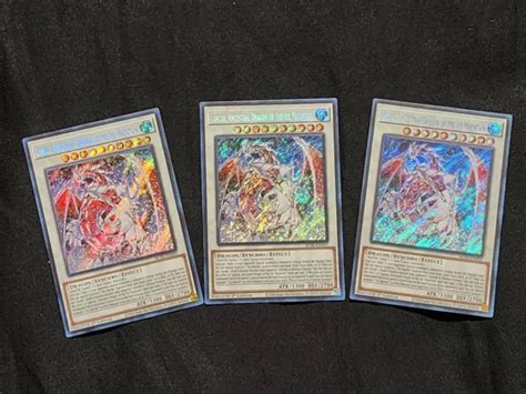 3 X Yu Gi Oh Lancea Ancestral Dragon Of The Ice B 1ère édition Bltr