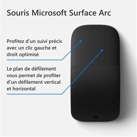 Microsoft Surface Arc Bluetooth Mouse Slim And Foldable