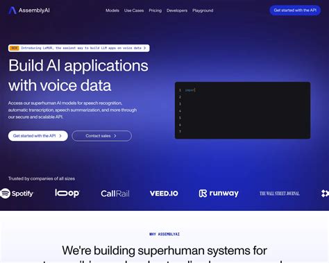 Explore Assemblyai 2024 The Ultimate Ai Guide Pricing Review