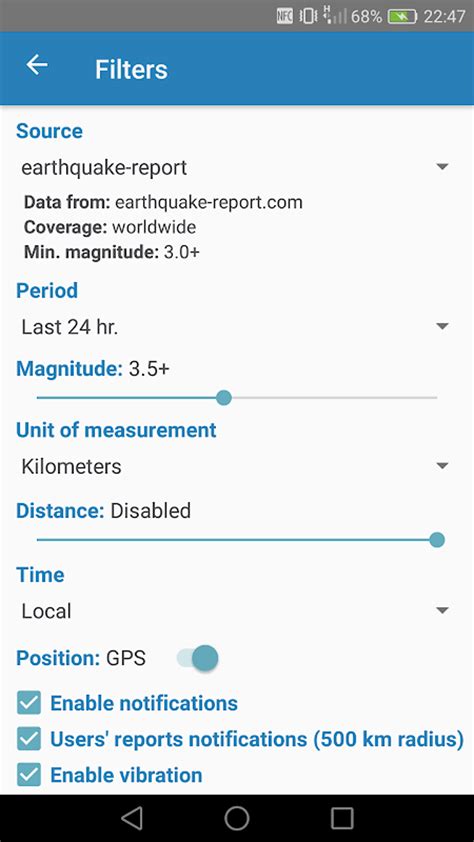 Earthquake Notifier Apk For Android Download
