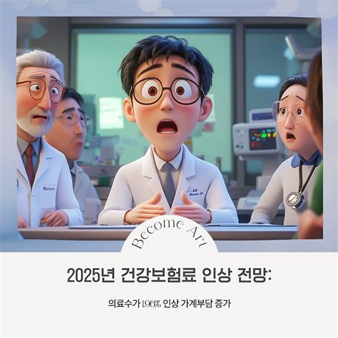 2025년 건강보험료 인상 전망 의료수가 1 96 인상 가계부담 증가
