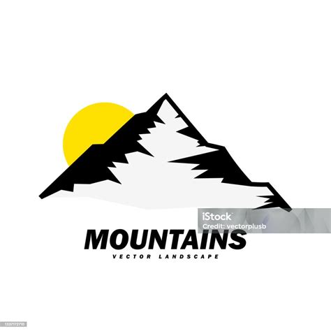 블랙 앤 화이트 마운틴 익스플로러 어드벤처 배지 로고 기호 아이콘 벡터 템플릿 디자인 0명에 대한 스톡 벡터 아트 및 기타 이미지 0명 걷기 검은색 Istock