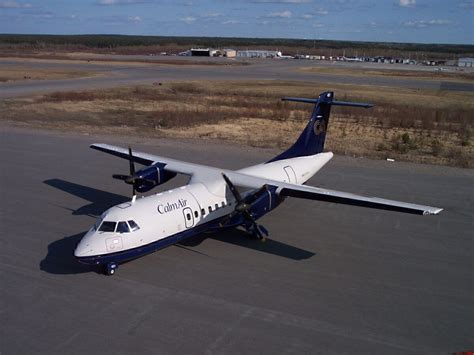 Calm Air Atr 42 Slides Off The Runway In Canada
