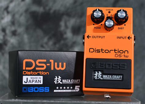 Boss DS W Waza Craft Distortion W FREE Same Day Shipping Reverb