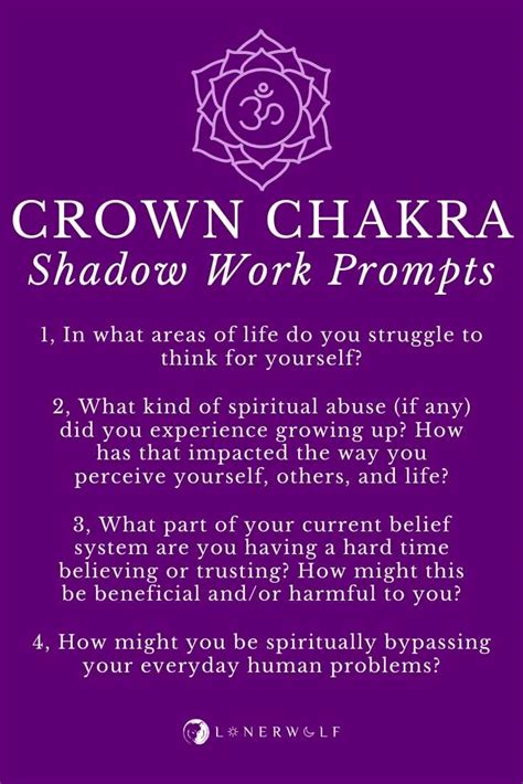 30 Shadow Work Prompts For Each Chakra