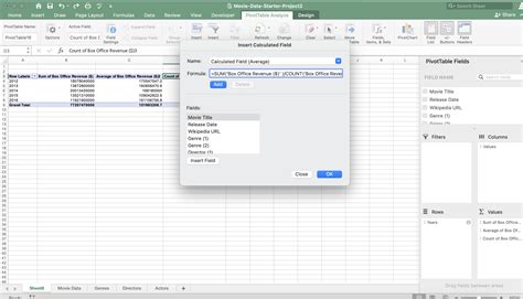 Calculating Average In Pivot Table Using Calculated Fields Rexcel