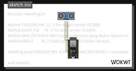 45° Pinholes Detection By Nugroho Wokwi Esp32 Stm32 Arduino Simulator