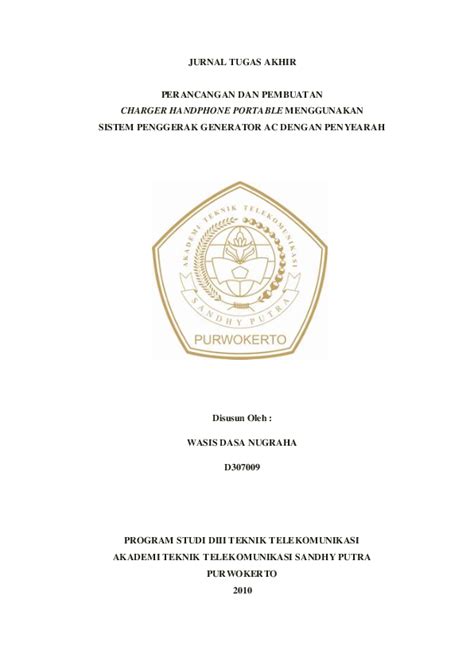 pdf design and development portable charger handphone using