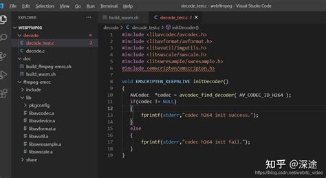 搭建webassembly网页播放器 四 网页调用ffmpeg js单元测试用例 知乎