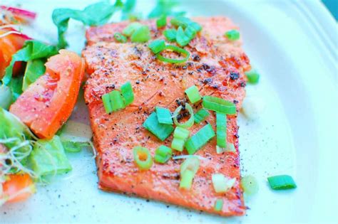 Honey Sesame Glazed Salmon