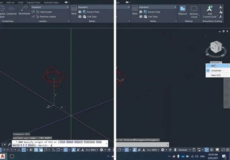 how to modify the ucs user coordinate system in autocad surveyor