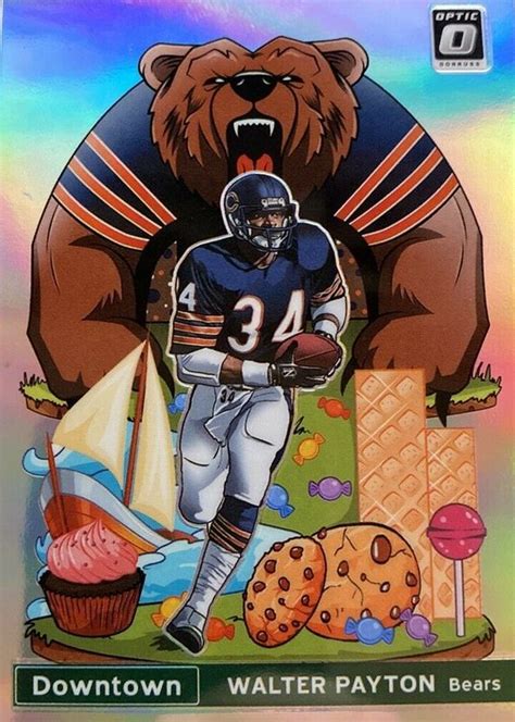 Walter Payton 2020 Optic Dt 28 Downtown Ssp Price Guide Sports