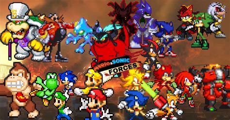 Mario And Sonic Forces By Superretroclassic81 On Deviantart