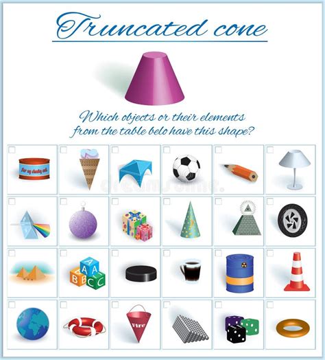 Truncated Cone Stock Illustrations 121 Truncated Cone Stock