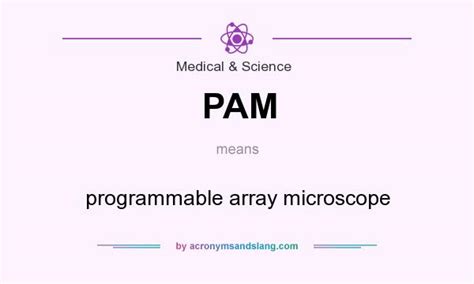pam programmable array microscope in medical and science by