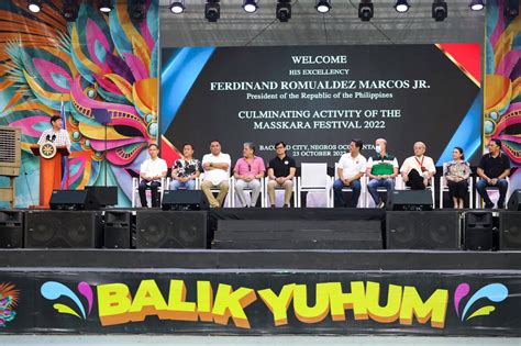 Culminating Activity Of The Masskara Festival Presidential